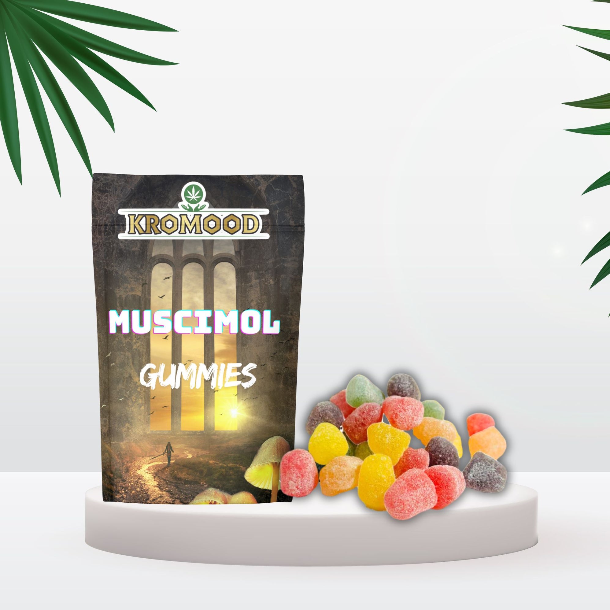 Gummies au Muscimol – Noyaux de Fruits - KroMood 🍒🍐🥭