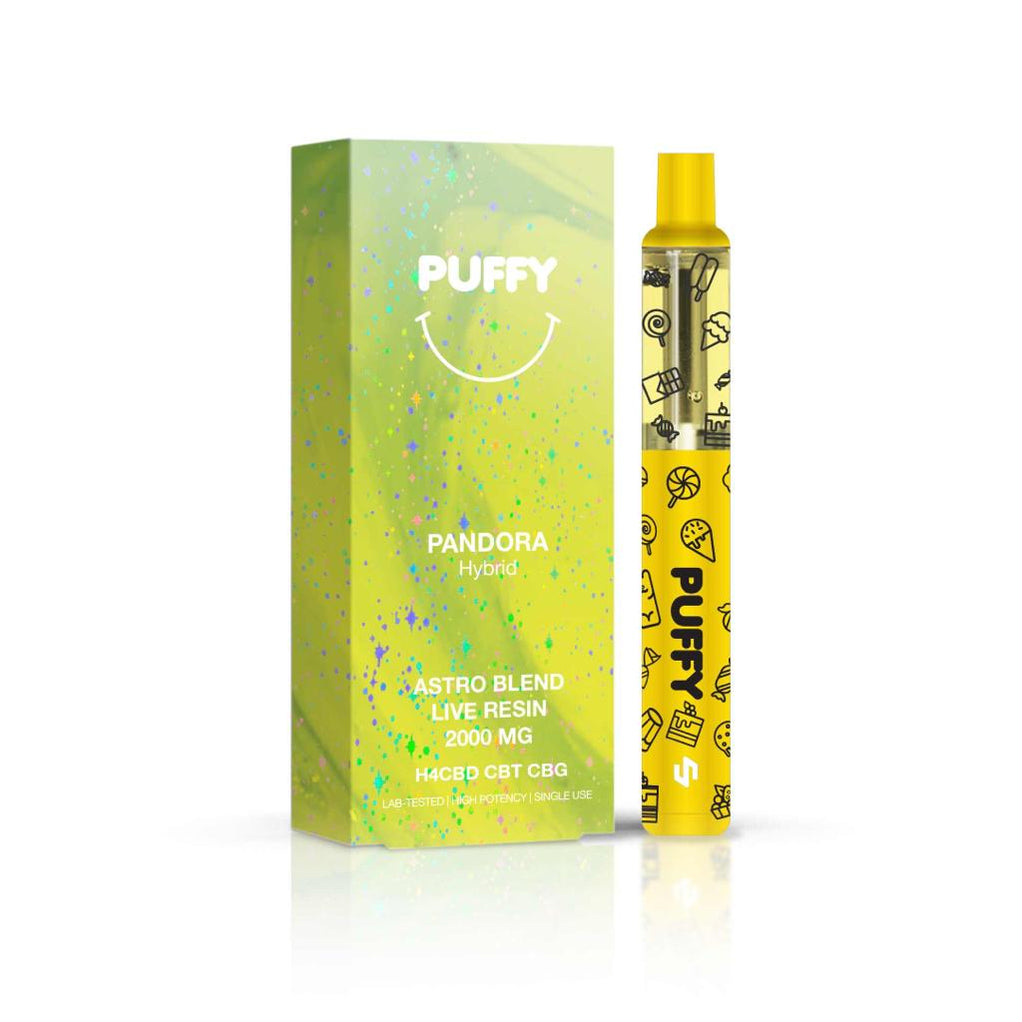 Puffy Puff Jetable - Pandora - (Astro Blends) Hybrid - H4CBD/CBT/CBG/2 ...